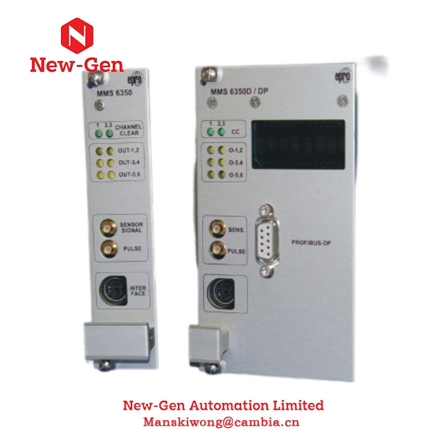 Emerson EPRO MMS6350 System DOPS موجود در انبار آماده ارسال با مهر و م