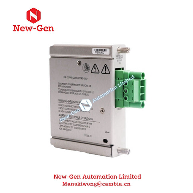 Bently-Nevada 133300-01 Low Voltage DC Power Input Module In Stock