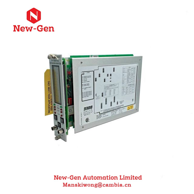 3300/03 89604-01 Bently Nevada 3300 System SDI/DDI System Monitor In S ...