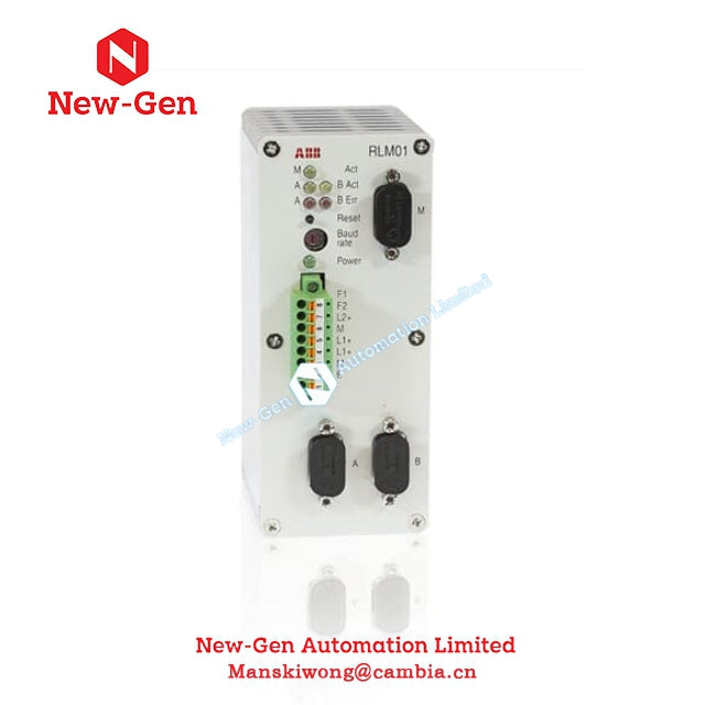 ABB RLM02 Redundancy Link Module for PROFIBUS DP/FMS 100% Genuine Read