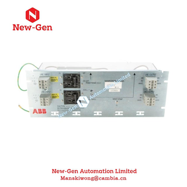 ABB 6644463A2 PHARPSPEP21013 Power Entry Panel Dual Chassis 100% Brand