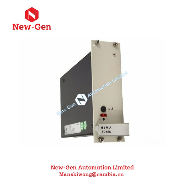 HIMA F7126 Power Supply Module In Stock with Factory Sealed 100% Genui ...