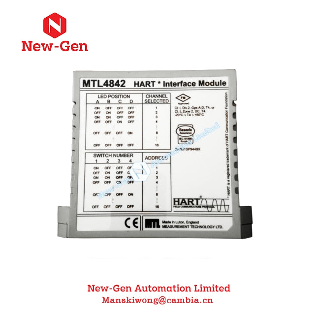 ماژول های رابط MTL MTL4842 HART موجود در انبار 100% اصل